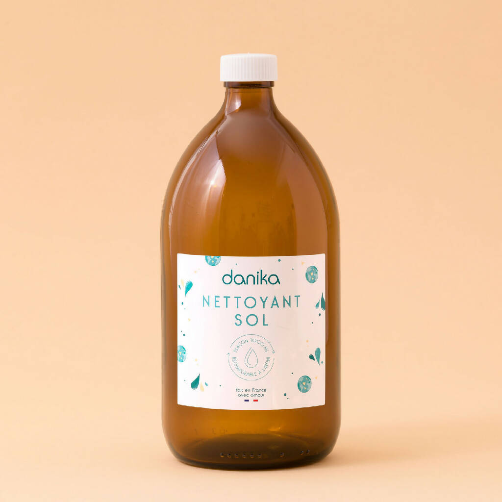 Flacon en verre nettoyant sol - fabriqué en France – Mes Produits Verts